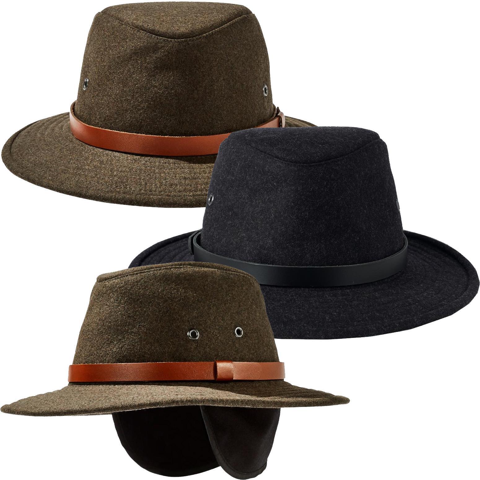 Tilley Fall Trail Hat Mens Ladies Hat Olive Green Charcoal Mix | eBay UK