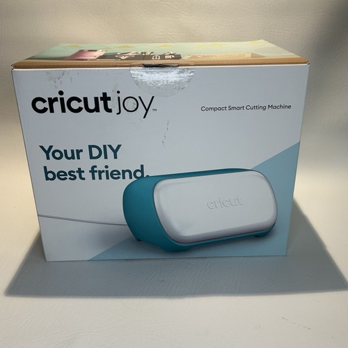 Cricut Joy Compact and Portable DIY Smart Cutting Machine Teal, W/ Box ...