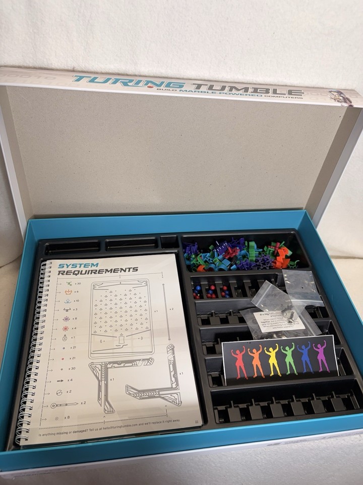 Turing Tumble Build MARBLE POWERED Computers Coding Game *READ* | eBay