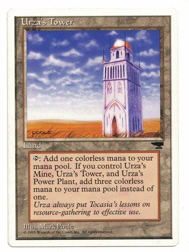 Magic the Gathering MTG Card: Urza's Tower B 1995 Chronicles! EX | eBay