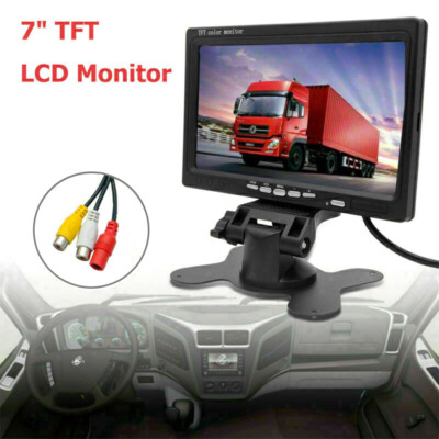 7inch TFT LCD Color Car Monitor Screen for Rear View Reverse Backup ...