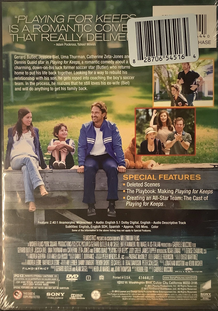 Playing For Keeps Dvd Cover