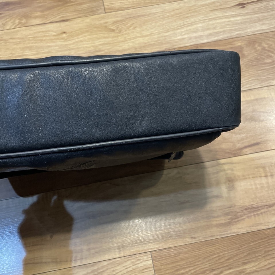 Black USPS faux leather messenger bag | eBay