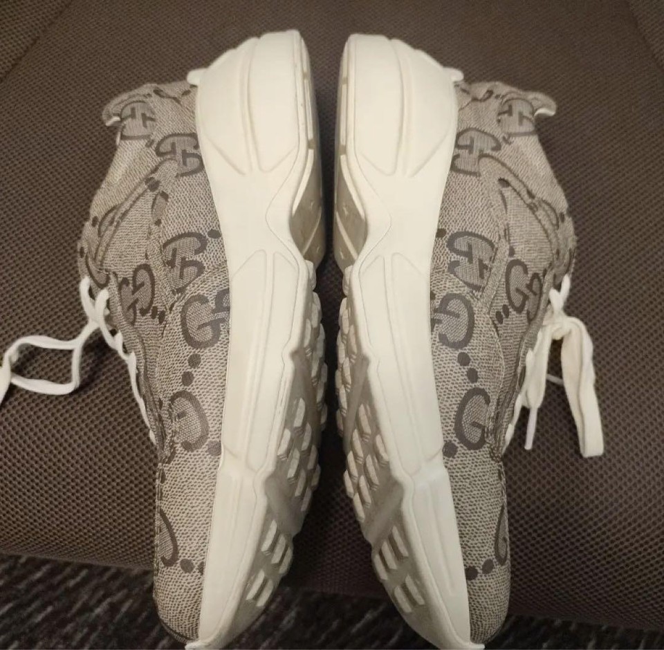 GUCCI 100th Anniversary Limited Edition Rhyton Sneaker GG Supreme ...