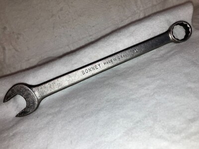 Vintage BONNEY USA No 1170 Large 1" COMBINATION WRENCH 12-point 13 ...