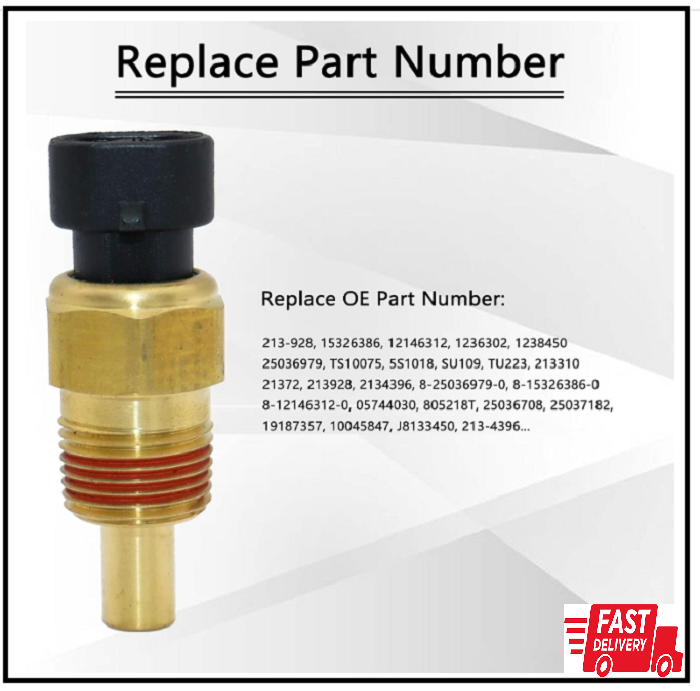 213-928 15326386 TS10075 Engine Coolant Temperature Sensor Compatible ...