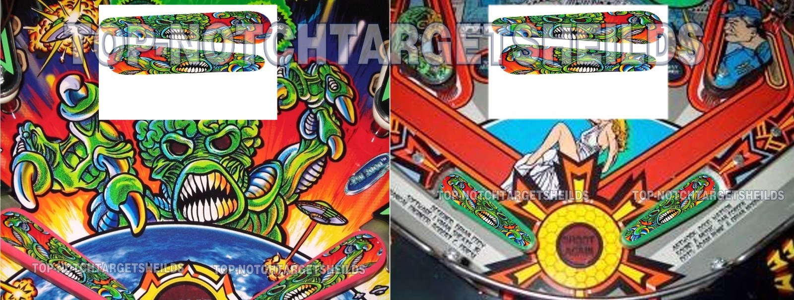 ATTACK FROM MARS OR REVENGE FROM MARS Pinball Flipper Armour Mod-2 ...