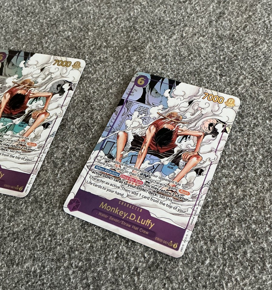 One Piece TCG – Monkey.D.Luffy (EB02-061) (V3) – Leader Manga Art - DIY Karte | eBay