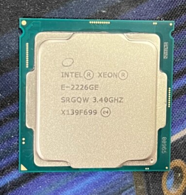 Intel Xeon E-2226GE 6C 6T 3.4GHz Socket 1151 DDR4 80W | eBay