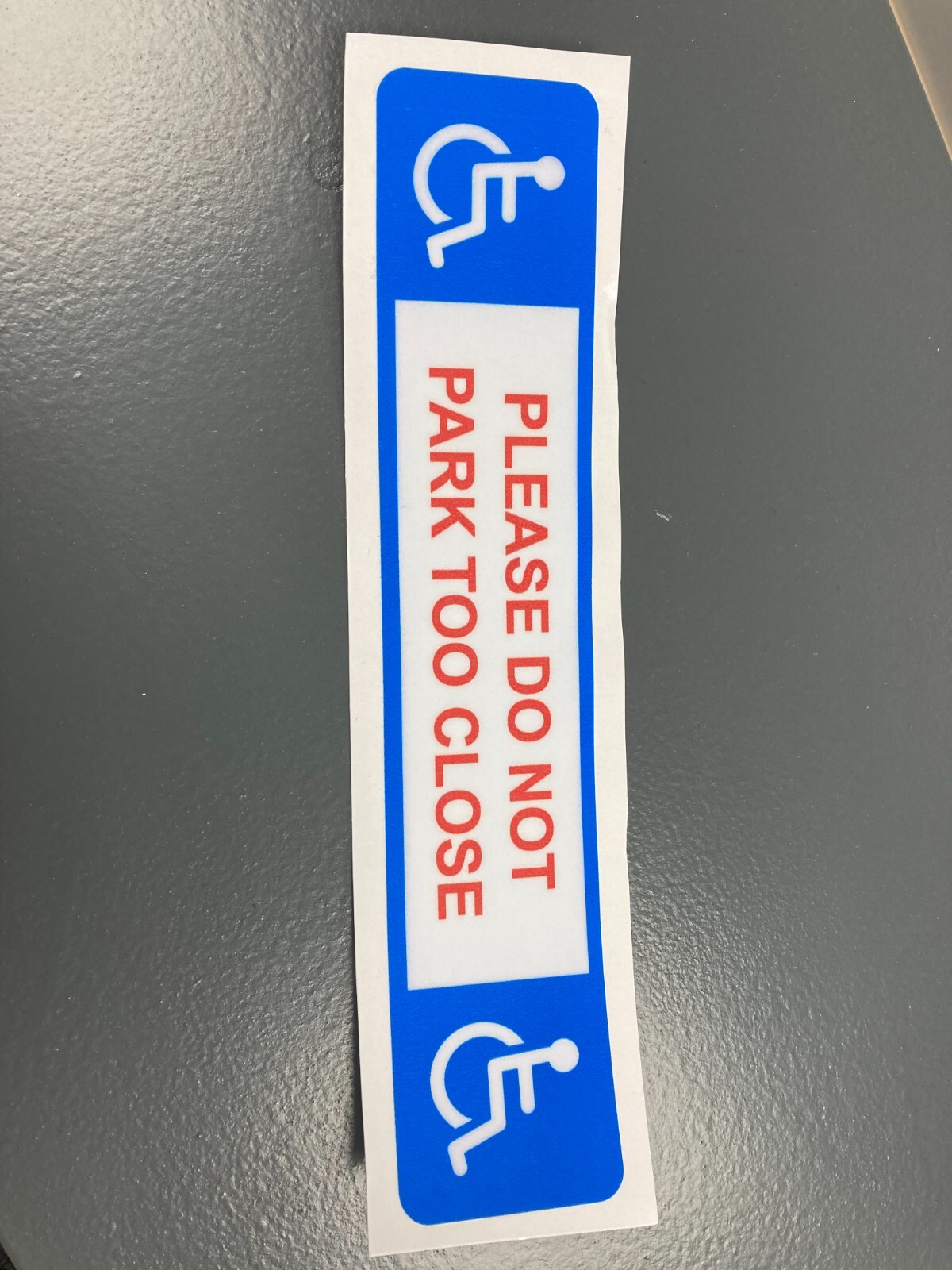 DISABLED ACCESS CAR STICKERS; WHEELCHAIR MOBILITY DRIVER VAN WAV ...