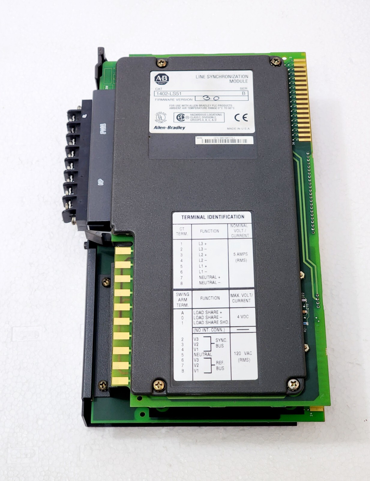 Allen-Bradley 1402-LS51 Line Synchronization Module (LSM), Series B | eBay