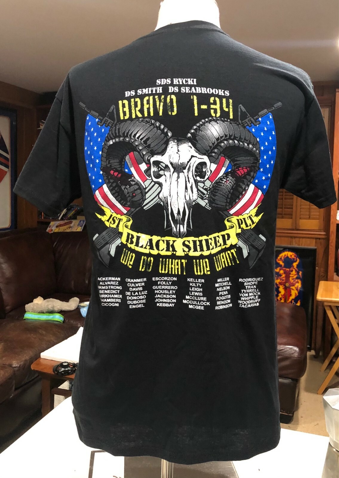 Ft. Fort Jackson Basic Combat Training US ARMY "Bravo 1-34" Medium T ...