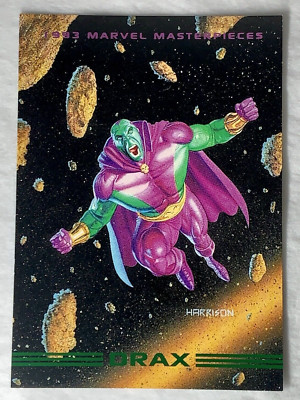 1993 Marvel Masterpieces SkyBox DRAX Base Trading Card #87 | eBay
