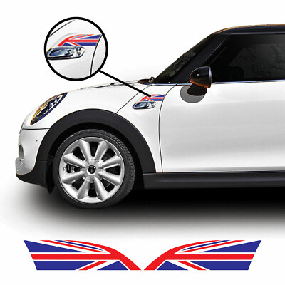 Union Jack UK Side Wing Stickers for Mini Cooper S F56 One JCW Gen3 ...