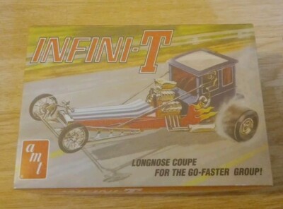 AMT 1/25 Infini-T Front Engine Funny Car Rail Dragster Model T Kit New ...