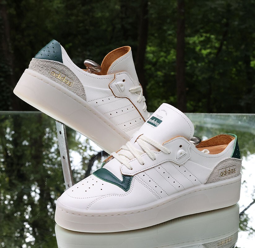 Adidas Rivalry Summer Low Men’s Size 10 White Collegiate Green Custom ...