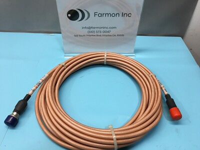 AMAT 0150-10663 CABLE, 50 FT REMOTE RF RG393 COAXIAL, RF MATCH, 129108 ...