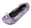 Women's Foldable Portable Travel Ballet Flat Roll up Slipper Shoes | eBay