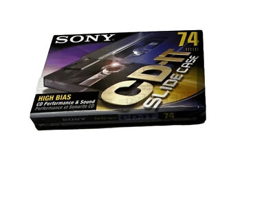 Sony CD-IT Slide Case 74 Minutes High Bias | eBay