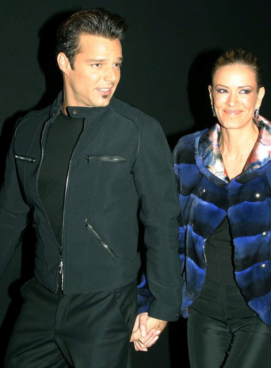 Ricky Martin E Rebecca De Alba Rebecca De Alba, La Mujer Que