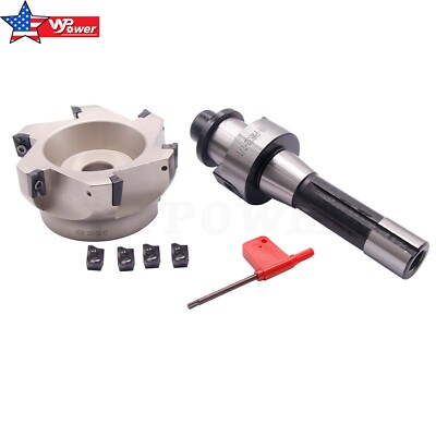 R8 Fly Cutter 3" 90 Degree Indexable Face Shell Mill - Face Milling ...