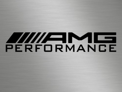 Mercedes AMG Performance Car Vinyl Decals Stickers Window Bumper Stack ...