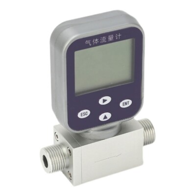 0-50L/min Methane Flow Meter Miniature Thermal Gas Flow Meter Mass Gas ...
