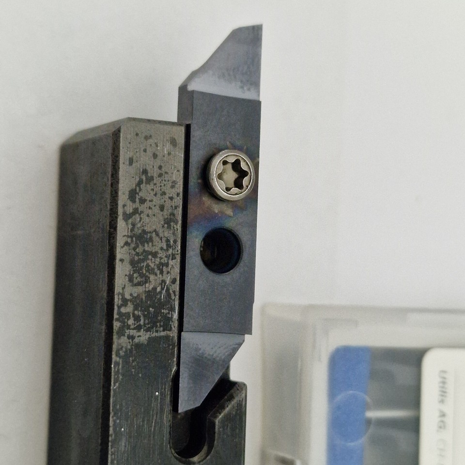 Swiss UTILIS Applitec 16 X 16 Grooving Indexable lathe tool holder No25 ...