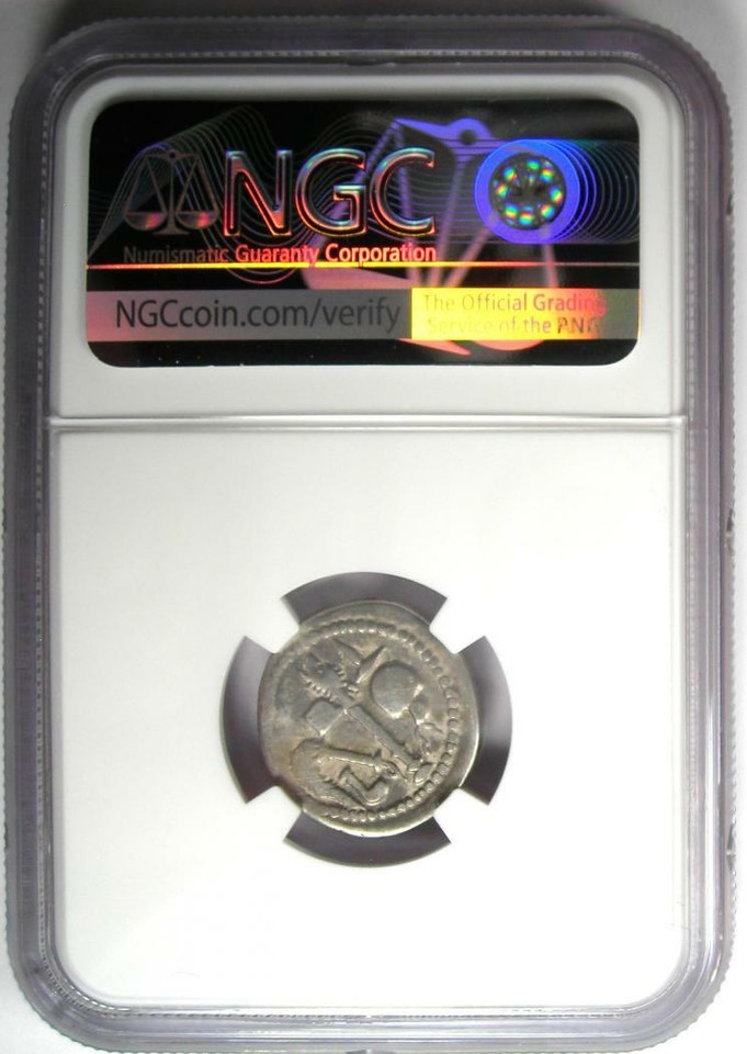 Julius Caesar AR Denarius Silver Elephant Roman Coin 49 BC - NGC Choice ...