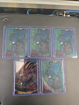 1995 Topps Cyber Force All-Chromium Clearzone Triptych Kill Razor B1 ...