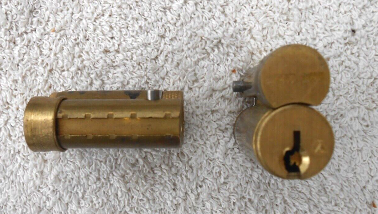2 Everest Schlage C123 keyway IC Core Lock cylinders NO KEY LOCKSMITH ...