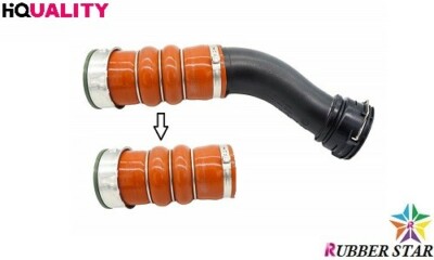 BMW E70 E71 E72 X5 X6 3.0L TURBO INTERCOOLER HOSE SILICON 13717583716 ...