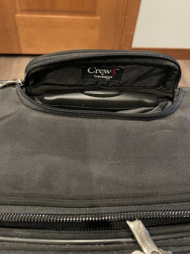 TravelPro Crew 4 Black Wheeled Tote Luggage Rolling Carry-on Bag 16 X ...