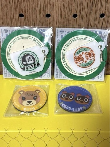 Animal Crossing: Horizons Acrylic Keychain Set with Bonus & Message ...