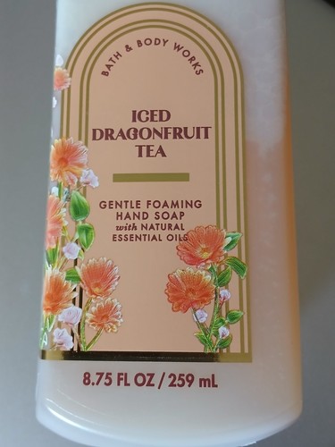 Iced Dragonfruit Tea Bath & Body Works Gentle Foaming Hand Soap 8.75 ...