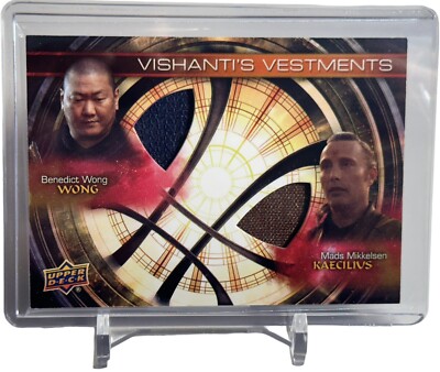 2016 Doctor Strange Vishanti's Vestments Wong Kaecilius Dual Relic Card ...
