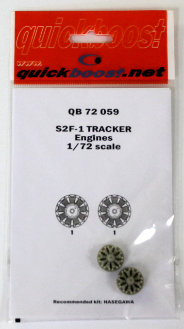 Quickboost S2f-1 Tracker Resin Engine Upgrades in 1/72 059 St Je for ...