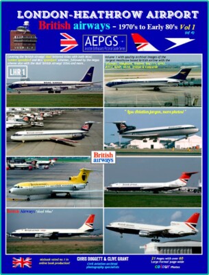 British Airways Fleet photobook, BA aircraft and liveries from 1970s to ...