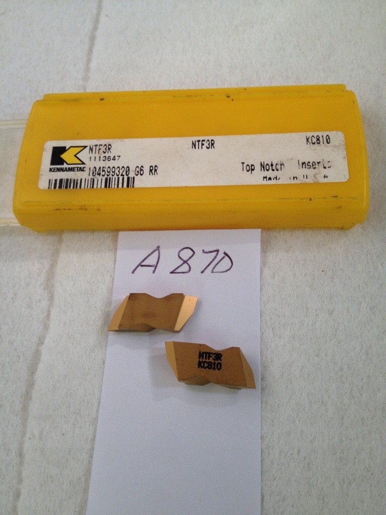 3+Kennametal+NTF3R+Top+Notch+Carbide+Inserts+Kc850+Grade for sale ...