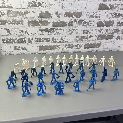 Lot of 37 Vintage Timmee Blue White US Navy Men Sailors Toy Soldiers ...