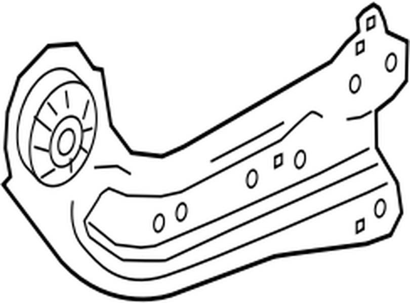 Passenger Rear Trailing Arm 48760-47010 Fits 2017 Toyota Prius for sale ...