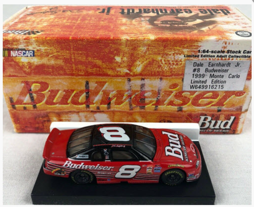 Action 1999 Dale Earnhardt Jr #8 Budweiser Chevy 1/64 NASCAR Diecast | eBay