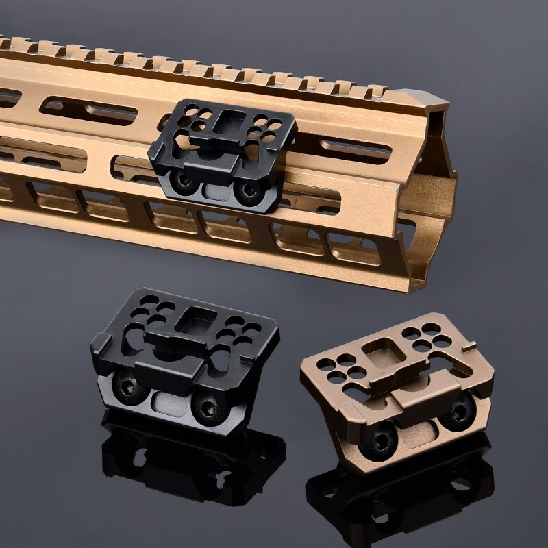 Tactical CNC M600 M300 Flashlight Mlok Keymod Mount For Surefire lights ...