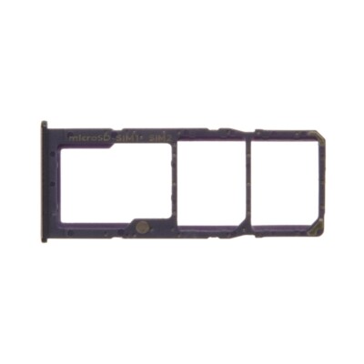 SIM Micro SD Card Tray Dual for Samsung Galaxy A51 Purple Replacement ...