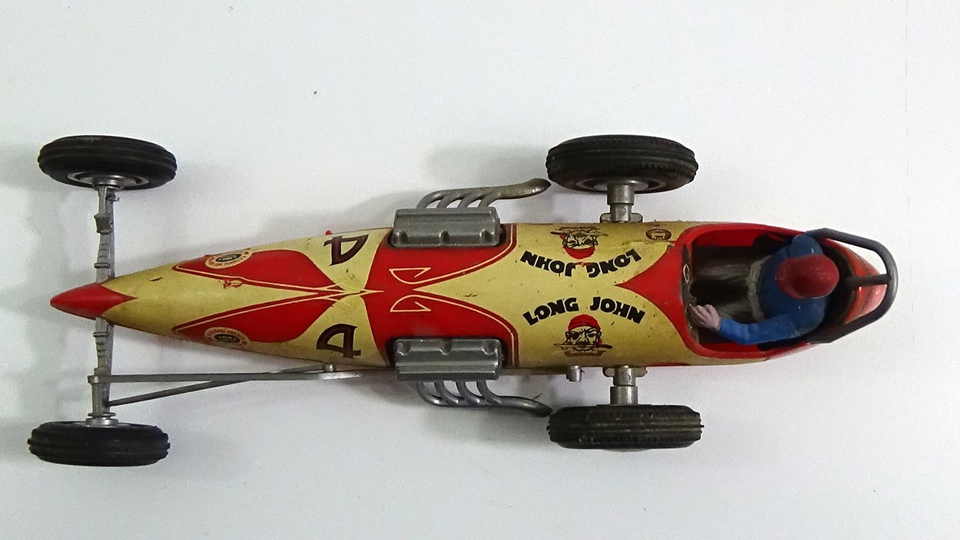 Vintage 'Long John' Streamlined Dragster Monogram 1/25 Scale Built ...