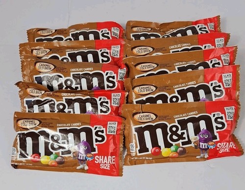 BEST DEAL *Lot Of 25*~Limited Edition~ SHARE SIZE M&M's CARAMEL COLD ...