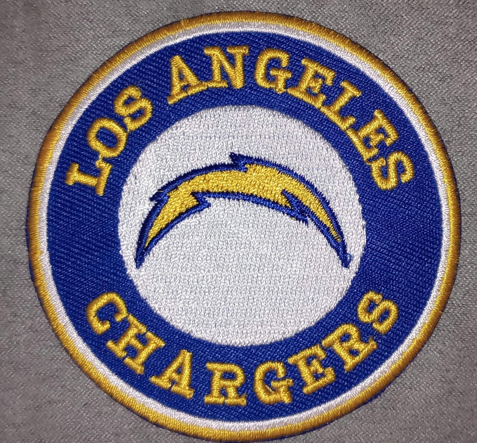 LOS ANGELES CHARGERS IRON ON PATCH | eBay