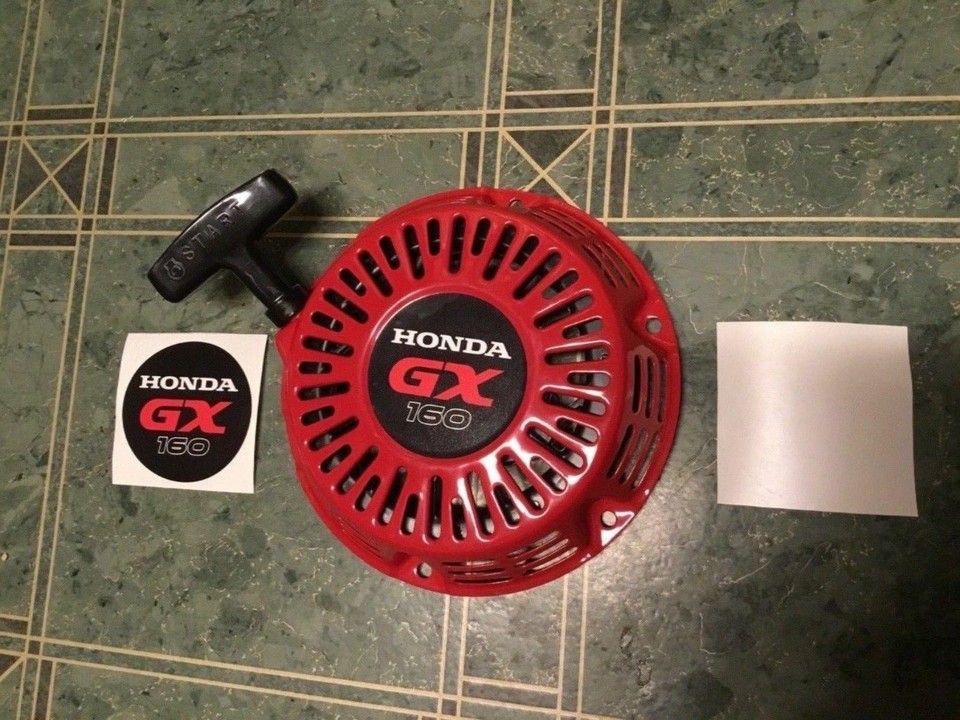 Honda GX160 sticker (non-genuine replacement sticker for recoil) FREE P ...