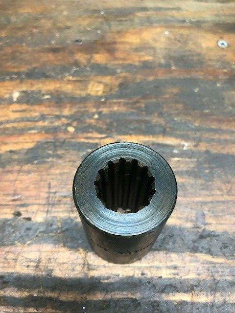 7/8" Bore 13 Tooth Spline Shaft Coupler 2-1/4 Long Hydraulic Pump Motor ...