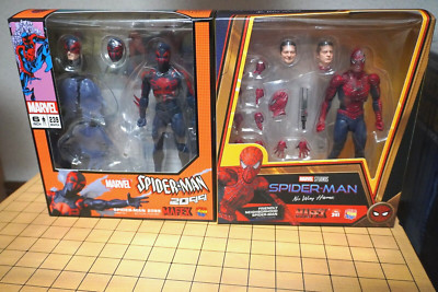 MAFEX No.239 & 241 Spider-Man 2099 & Friendly Neighborhood Action ...